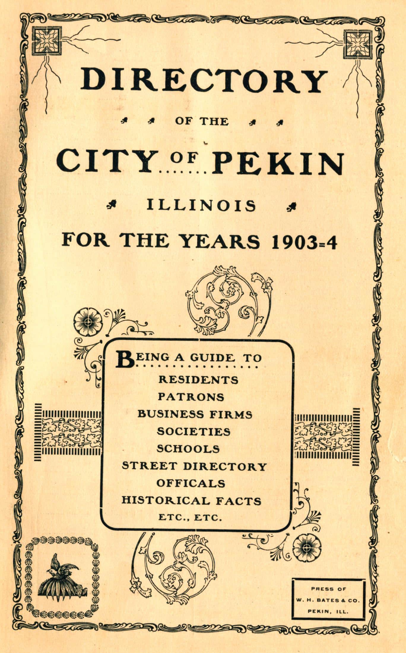 Tracing a house’s history in Tazewell County - Pekin Public Library