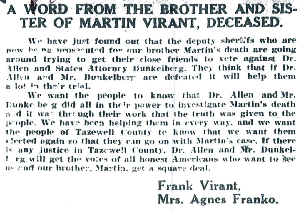 The Third Degree: Chapter 11: The deputies prepare their defense ...