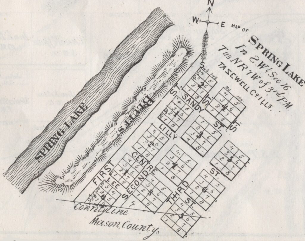 The lost village of Spring Lake - Pekin Public Library